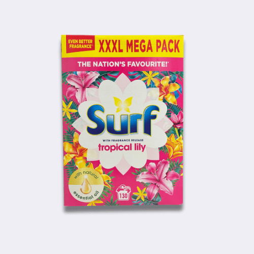 Surf Laundry Powder Tropical Lily 6.5 kg 130 washes - Desie Style